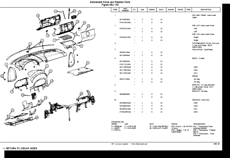 Chrysler Crossfire Parts & Accessories Store factory service manual and ...